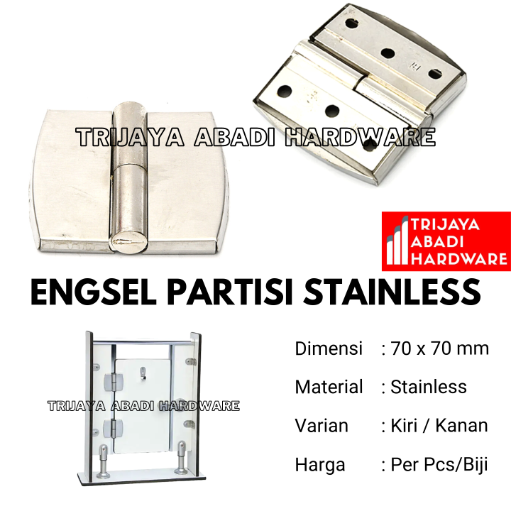 Engsel Pintu Partisi Kubikal Engsel Stainless Steel Oval Pintu Toilet ...