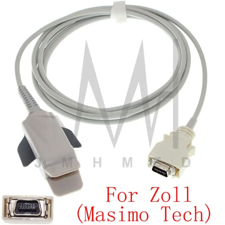 【CW】 Masimo Tech for Pulse Oxygen Sensor of Zoll Patient Monitor14pin ...