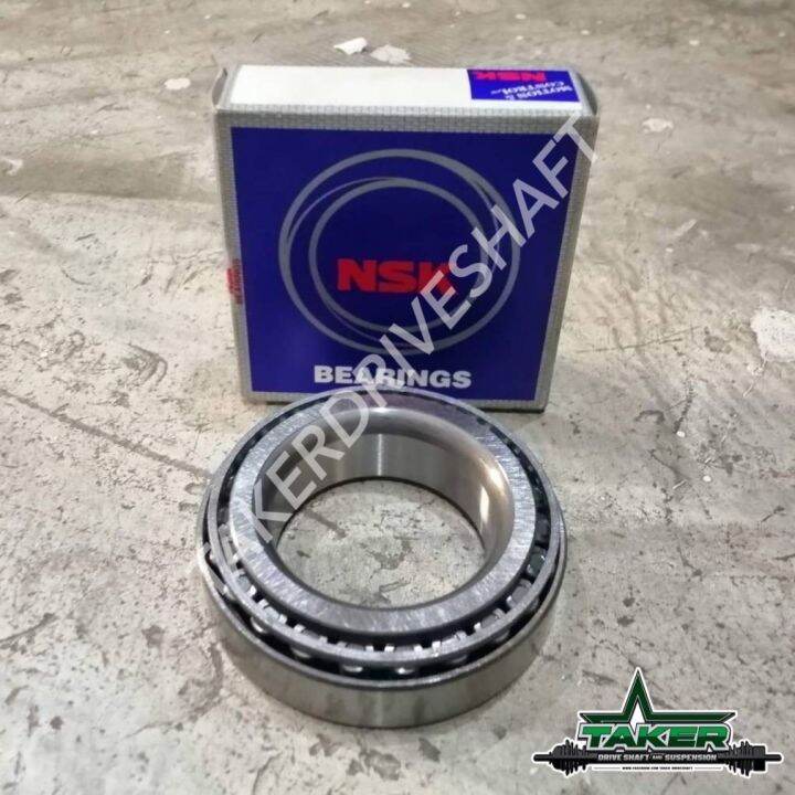 ลูกปืนล้อหน้าตลับนอกและใน NSK รหัส 32008XJ/32009XJ แท้สำหรับ Isuzu D ...