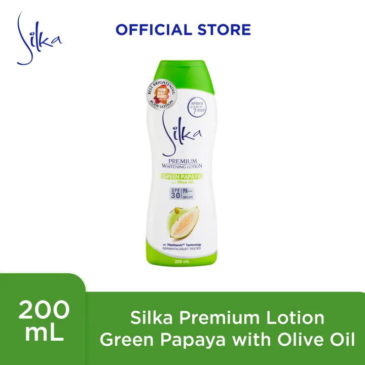 Silka Olive Oil Lotion (Green Premium) 200ml | Lazada PH