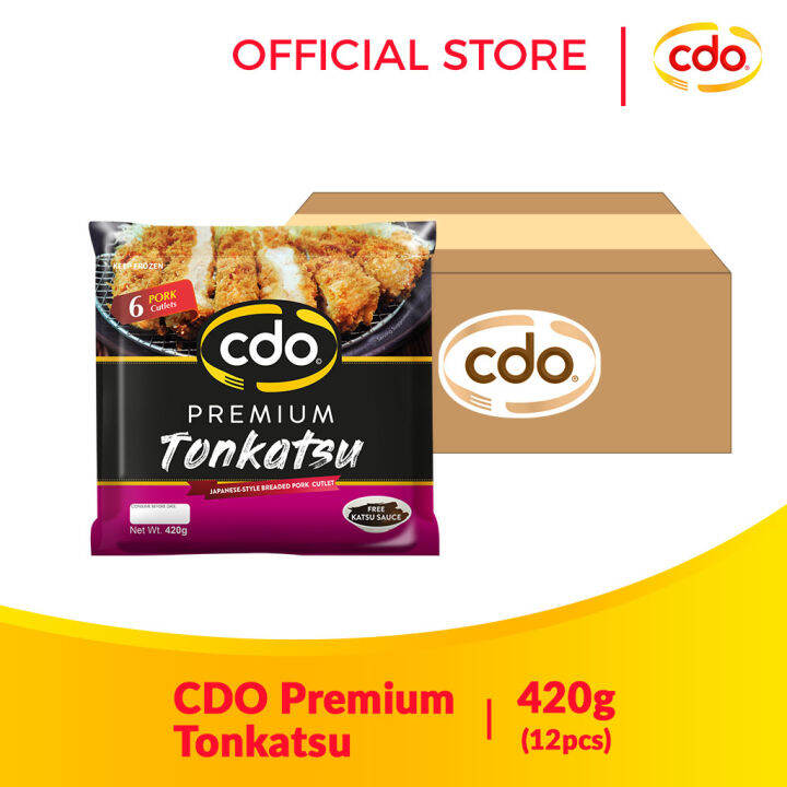 CDO Premium Tonkatsu 420g x 12 | Lazada PH