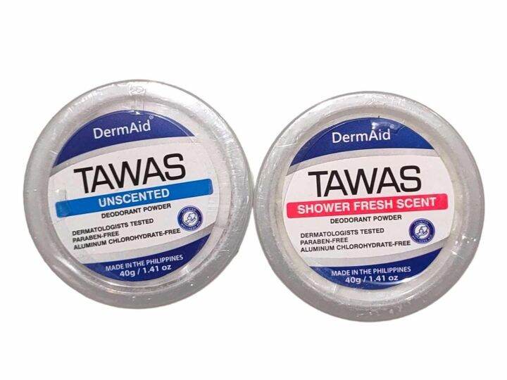 TAWAS Deodorant Powder 40g | Lazada PH