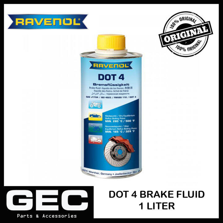 RAVENOL DOT4 Brake Fluid | Lazada PH