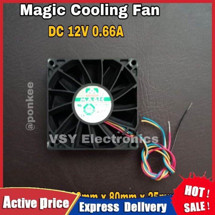 Original Protechnic Magic High Speed Turbo DC Fan 12V 0.66A Blower ...