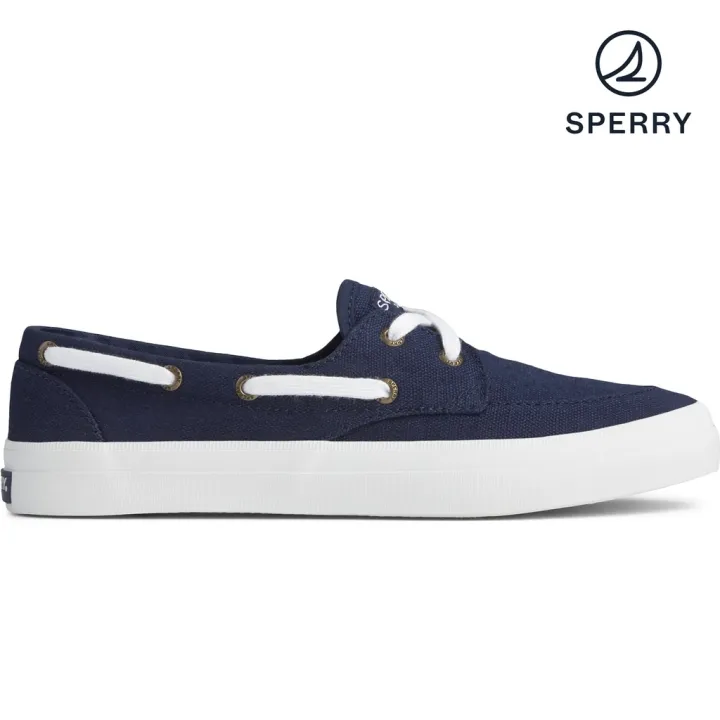 Sperry Women's Crest Boat Sneakers (Navy) | Lazada PH