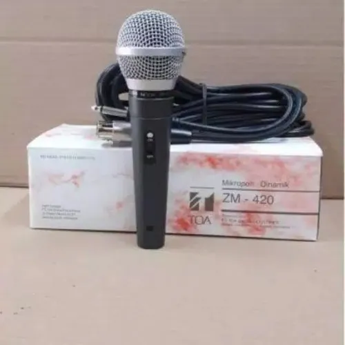 Mic Kabel TOA ZM420/ZM 420 Microphone Toa | Lazada Indonesia
