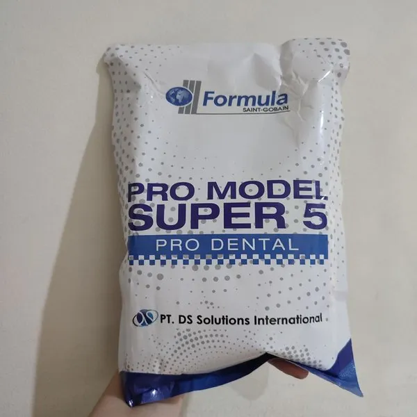 Dental Gips Stone Gigi Biru Saint Gobain Bahan Cetak Gigi Super 5 1kg 1 kg | Lazada Indonesia