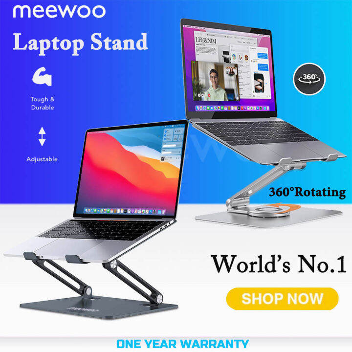 ★Meewoo Laptop Stand Adjustable Multi-angle Height Aluminum Alloy ...
