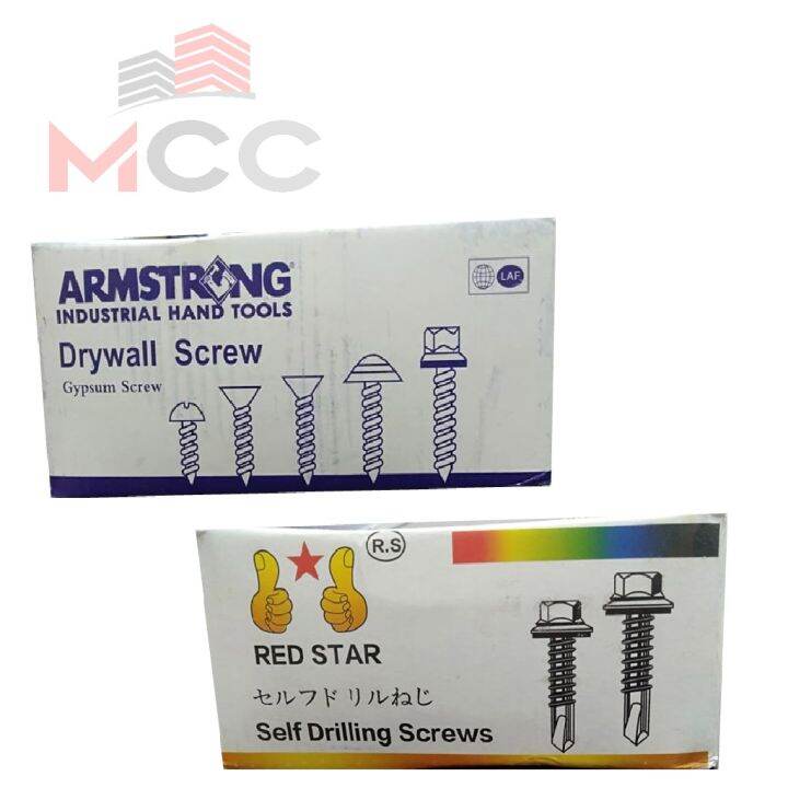 TEX screw for wood and metal 1'', 1 12'', 2'' SOLD PER BOX | Lazada PH