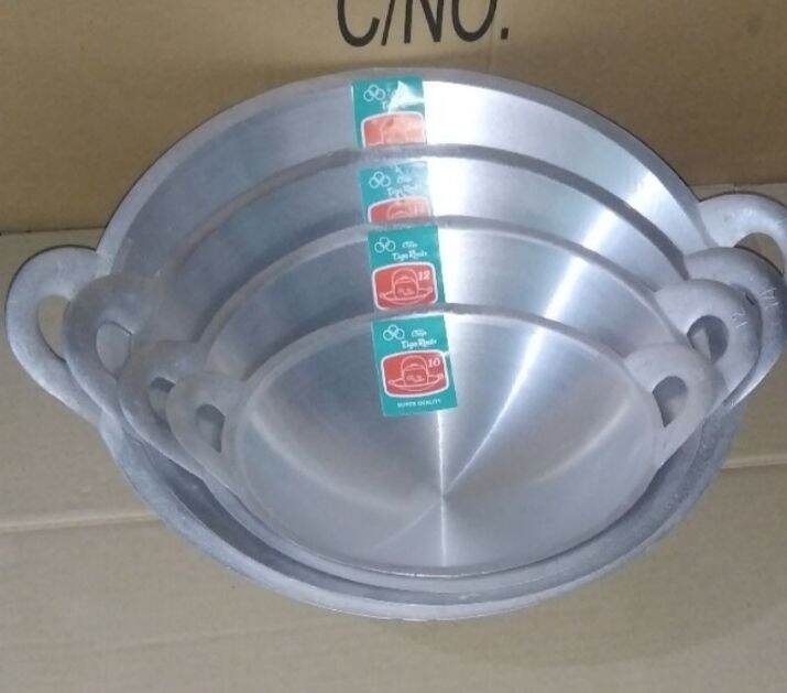 Wajan penggorengan wajan alumunium anti lengket wajan tradisional ...