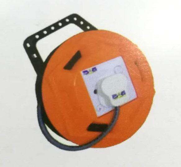 OPS 7 Meter 13AMP Single Socket Extension Box Cable Reel (with 1.0mm2 ...