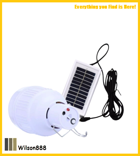 Indoor and Outdoor Hanging Solar Charging Camping Emergency Light With ...