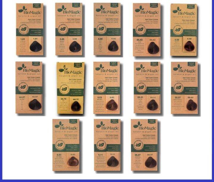 Biomagic Organic Hair Colour Cream | Lazada