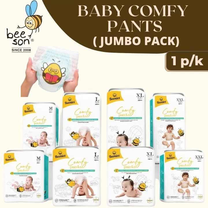 Beenies comfy pants Jumbo Pack M L XL XXL | Lazada