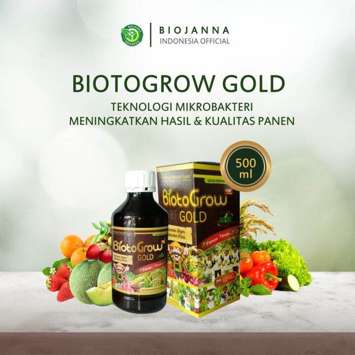 BIOTOGROW (500ml) - Pupuk Organik Probiotik | Lazada Indonesia