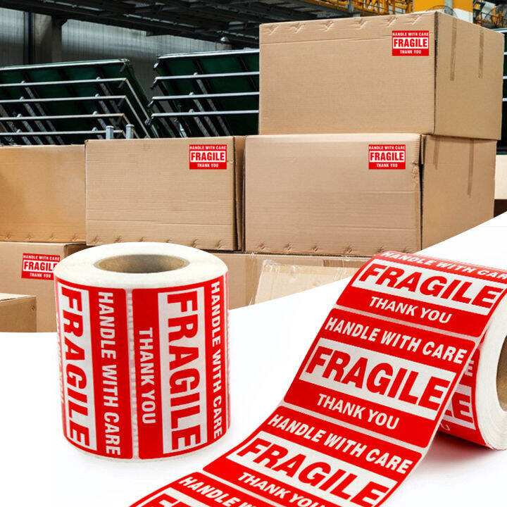 Fragile Label Roll Fragile Label Sticker Handle with Care Fragile ...