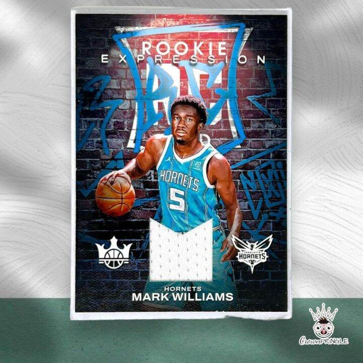 2022-23 Court Kings Rookie Expression Mark Williams RC patch relic ...