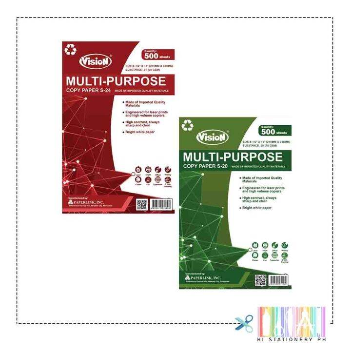 Hot yan0216059923 VISION Multi-purpose Copy Paper / A4 / Short / Legal ...