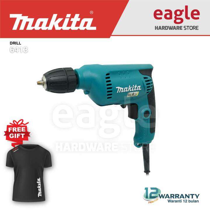 Makita 6413 10mm ( 3/8" ) 450W Keyless Drill | Lazada