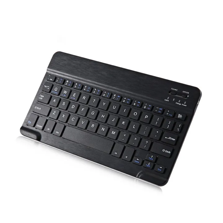 7 inch Wireless Rechargeable Mini Bluetooth Slim Keyboard | Lazada PH