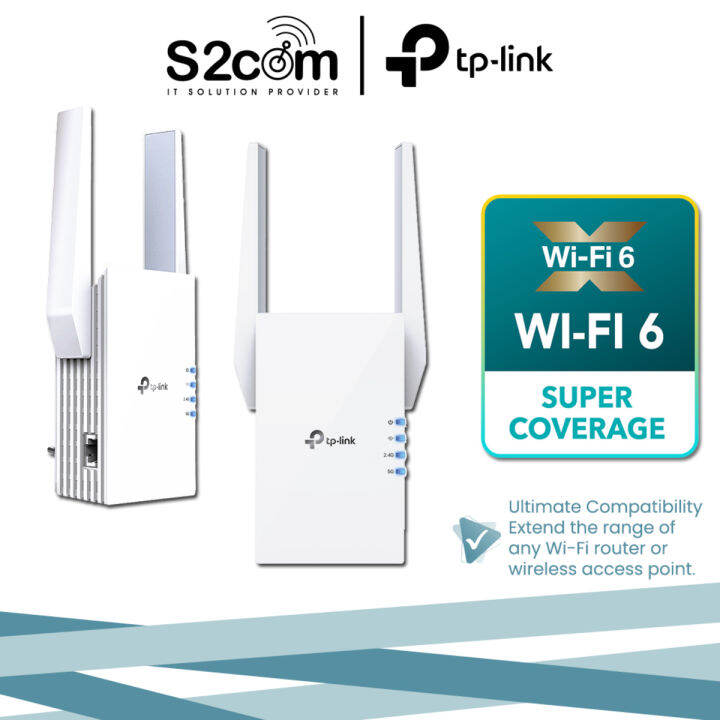 TP-Link AX1800 Dual Band OneMesh WiFi 6 Range Extender | Lazada