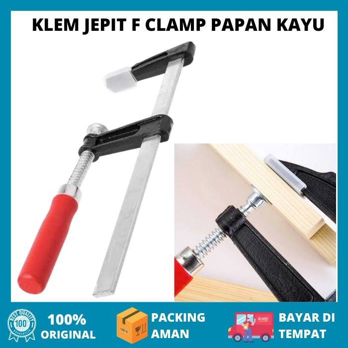Clamp Kayu / Clamp Press Kayu / Penjepit Kayu / Klem Jepit Kaca ...