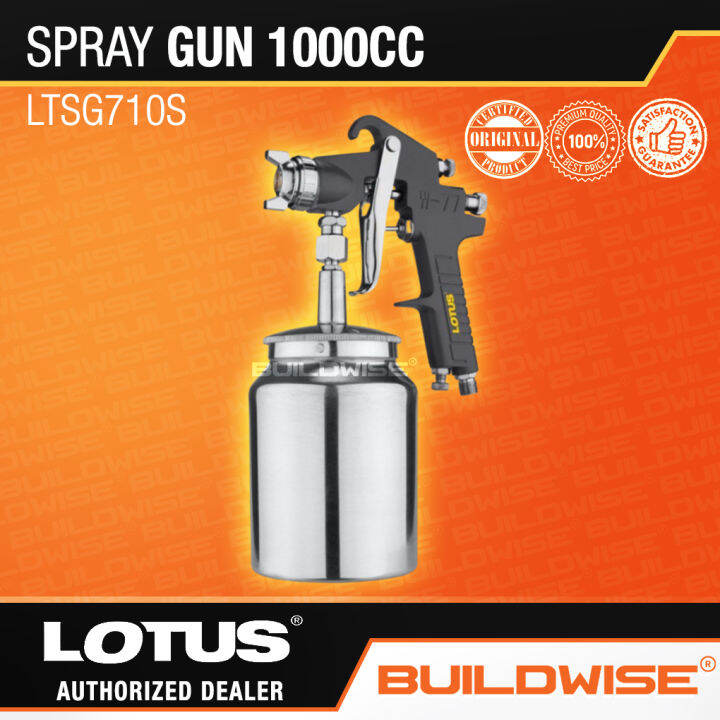 Lotus Spray Gun 1000CC LTSG710S「BUILDWISE®」 | Lazada PH