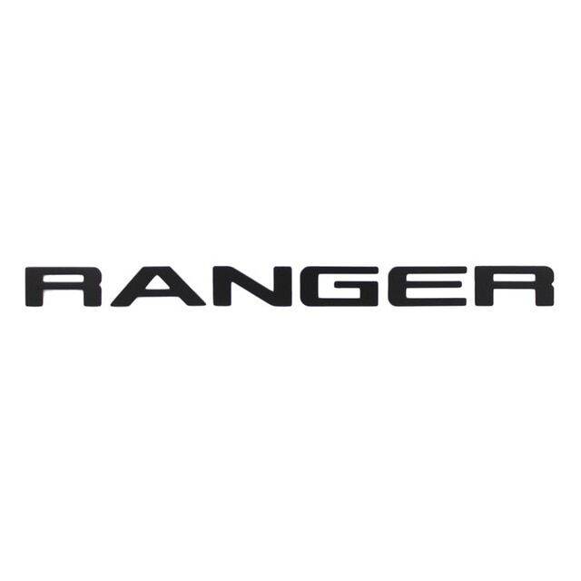 For Ford Ranger -grille Logo Letter Grill Ranger 3d Emblem Size Abs ...