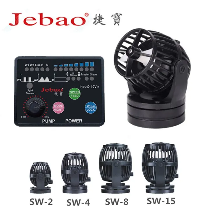 Jebao/Jecod 110 ~ 240V RW4 RW8 RW15 RW20 RW-4 RW-8 RW-15 RW-20 SW2 SW4 SW8 SW15 Pompa Silinder ...