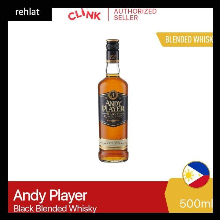 rehlat Andy Player Black Blended Whisky 500ml | Lazada PH