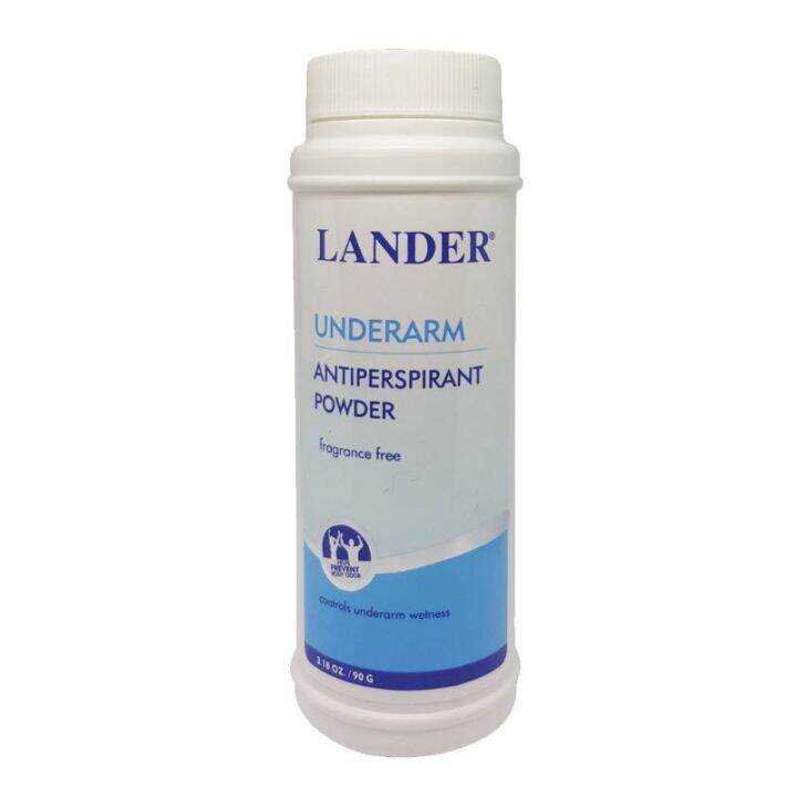 Lander Prickly Heat Powder / Underarm Antiperspirant Powder ...