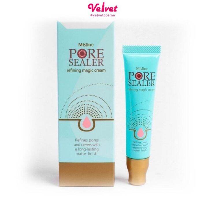 Mistine ครีมปกปิดรูขุมขน เรียบเนียนในพริบตา Pore Sealer Refining Magic Cream 15g. | Lazada.co.th