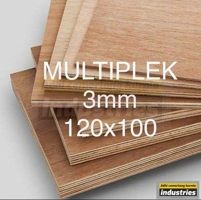 Multiplek / Triplek 3mm (120x100)cm, plywood 3mm | Lazada Indonesia
