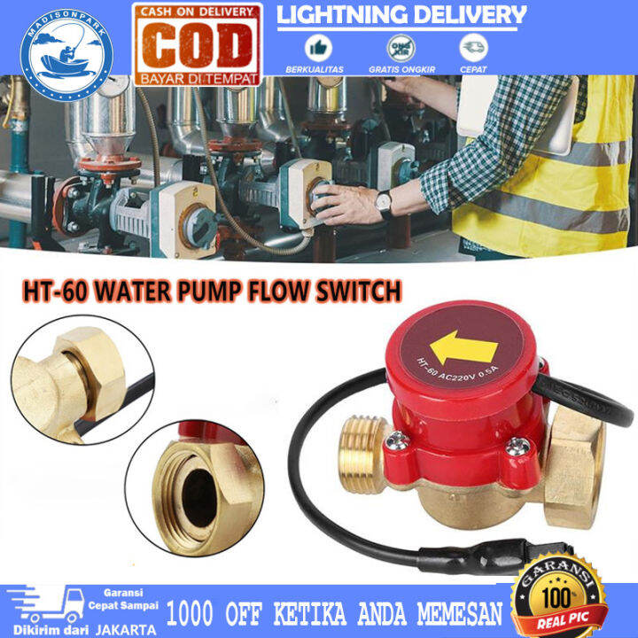 [dalam Stok, Dikirim Dari Jakarta] Water Flow Switch 1 INCI SANWA RADAR ...