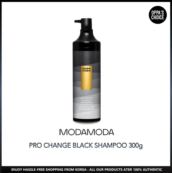 [READY TO SHIP] MODAMODA BLACK SHAMPOO 300g | Lazada PH