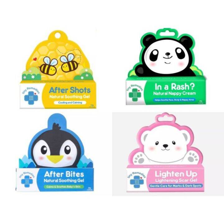 Tiny Buds Tiny Remedies Lighten up gel/ Nappy Cream/ After Bites Gel ...