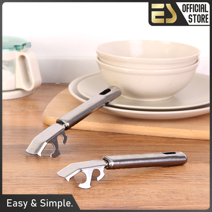 ES Alat Pembuka Botol Pengangkat Piring Serbaguna Multifungsi Stainless ...