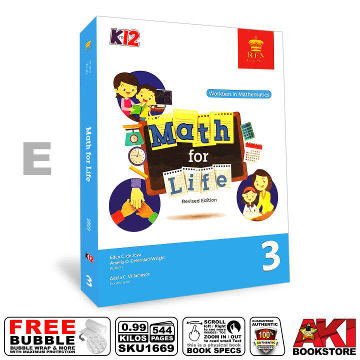 AUTHENTIC Worktext in Mathematics: Math for Life Revised Edition © 2020 Eden C. de Joya, Amelia ...