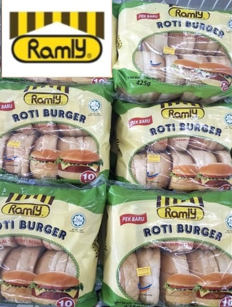 ROTI BURGER RAMLY ORIGINAL PACK 10pcs | Lazada