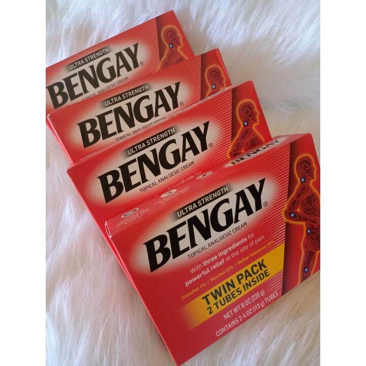 Bengay Ultra Strength Pain Relieving Cream 8 Ounces Twin Pack | Lazada PH