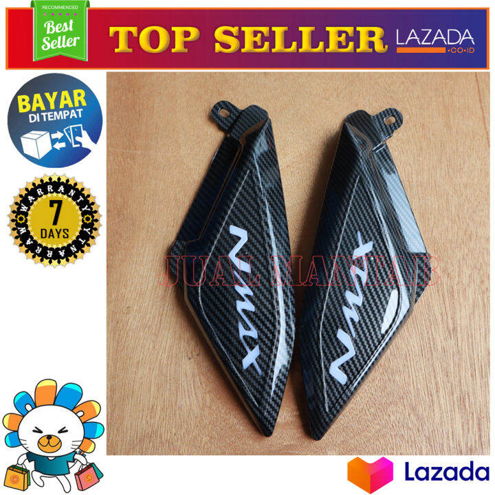 Cover Body Samping Sepeda Motor Yamaha Nmax New 2020 2021 Carbon ...