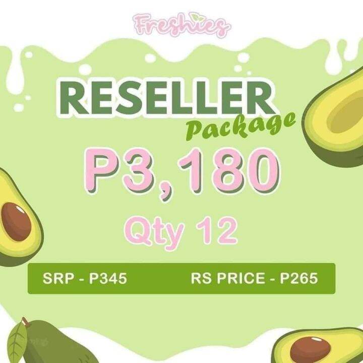 FRESHIES AVOCADO MILK COLLAGEN DRINK RESELLER PACKAGE | Lazada PH