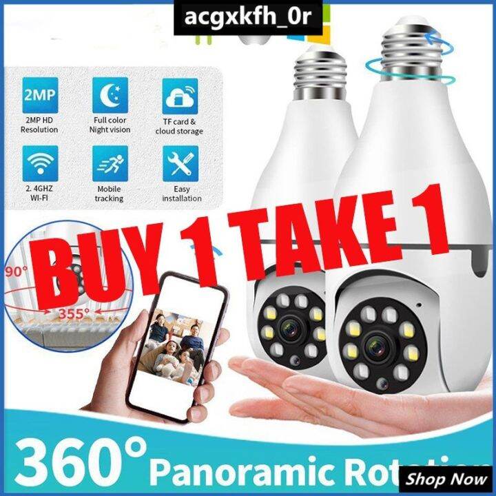 [BUY 1 TAKE 1] CCTV Camera 1080p Smart Security Ip Cam Wi-Fi Connect To ...