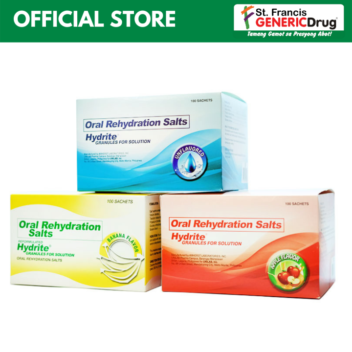 ORS Granules fo Solution Sachet (Hydrite®) 10s | Lazada PH