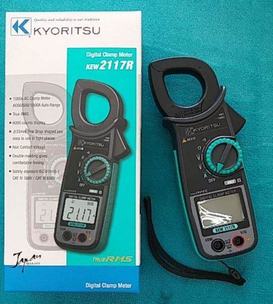 KYORITSU KEW 2117R TRUE RMS DIGITAL CLAMP METER | Lazada