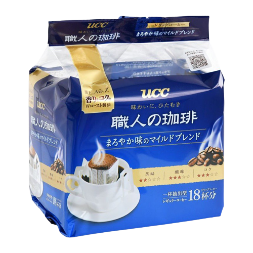 Japan UCC Instant Drip Craftsman Coffee - 16 pcs Blue | Lazada PH