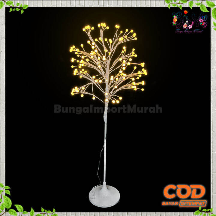 1 Set Lampu Standing / Berdiri Pearl Tree / Pohon Mutiara Led Twig Tree ...