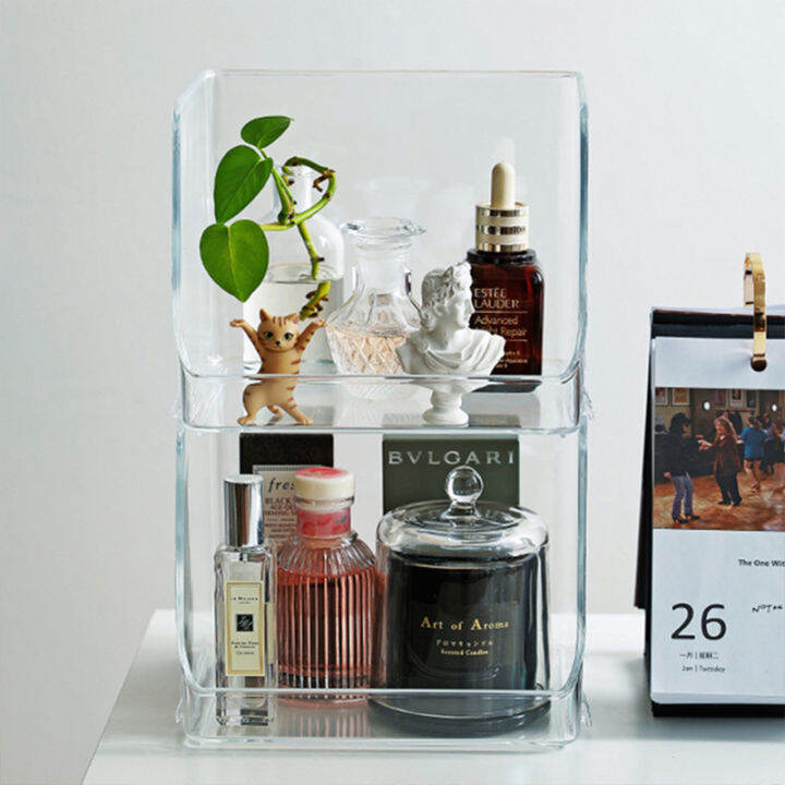 Mainland Etalase Transparan Serbaguna Tempat Penyimpanan Make up dan ...