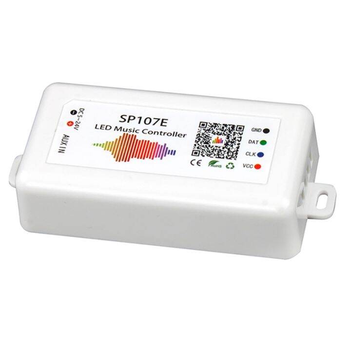 SP107E LED Controller Bluetooth Smart APP WS2811/2812B Light Strip ...