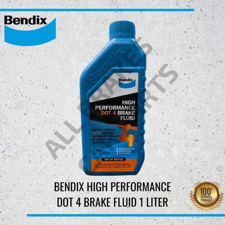 Bendix High Performance DOT 4 Brake Fluid 1Liter | Lazada PH